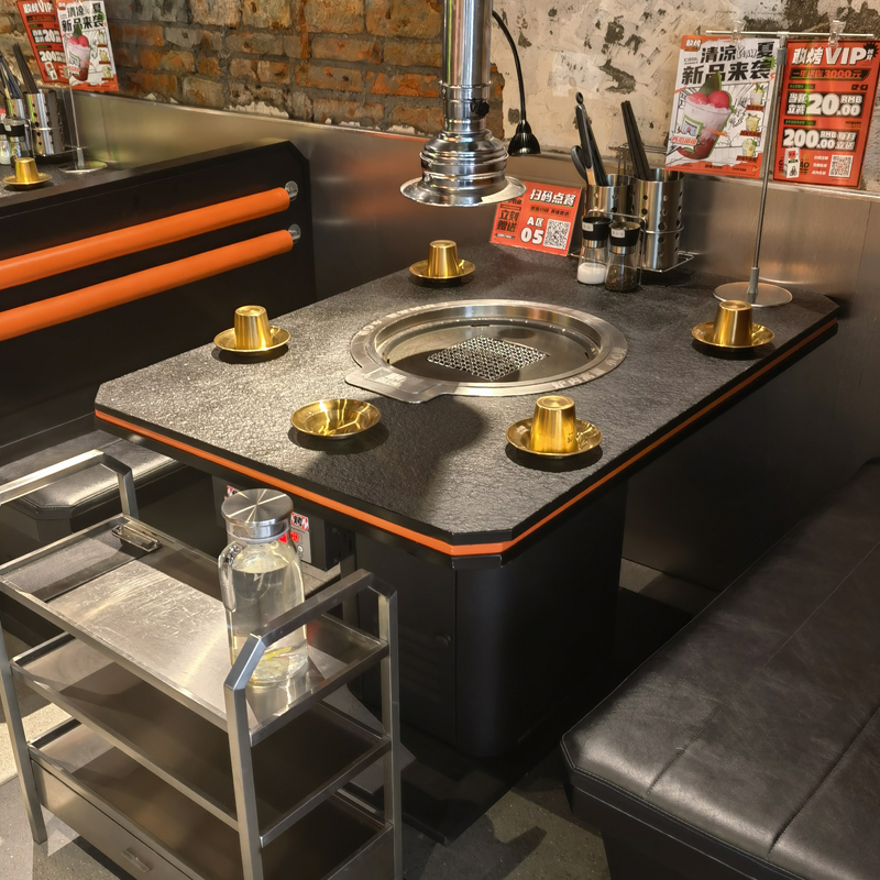 BBQ grill table - BIGFISH